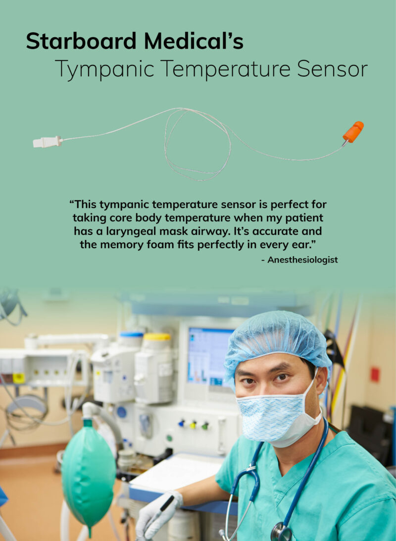 Tympanic probe Temperature Sensors - Starboard Medical